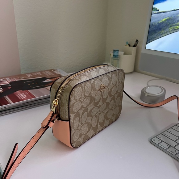 Coach | Bags | Coach Mini Camera Bag In Signature Canvas Coach 9677 ...